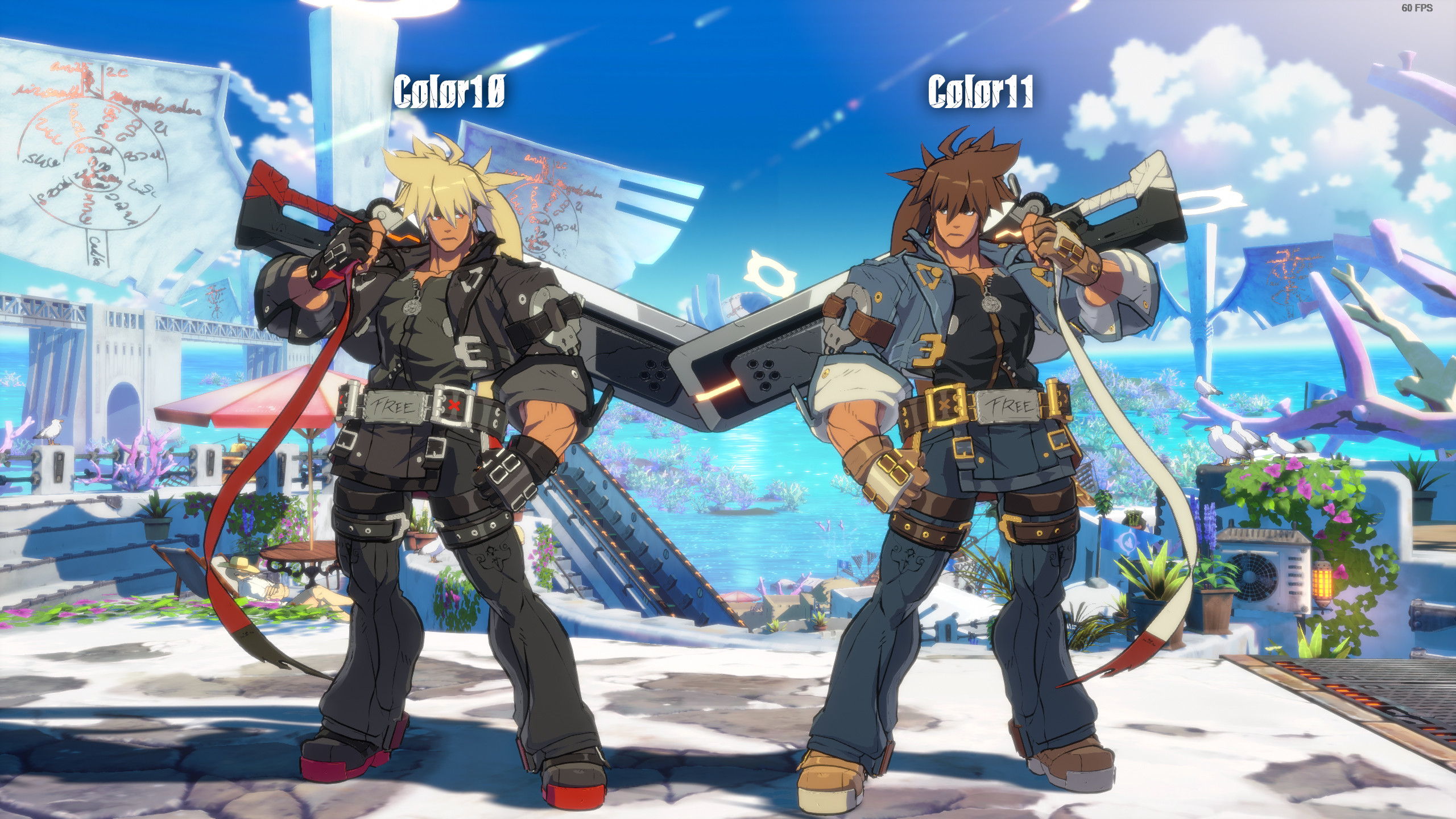 Darker Skin Tone for Sol Badguy Mod for GUILTY GEAR -STRIVE- | GGST Mods