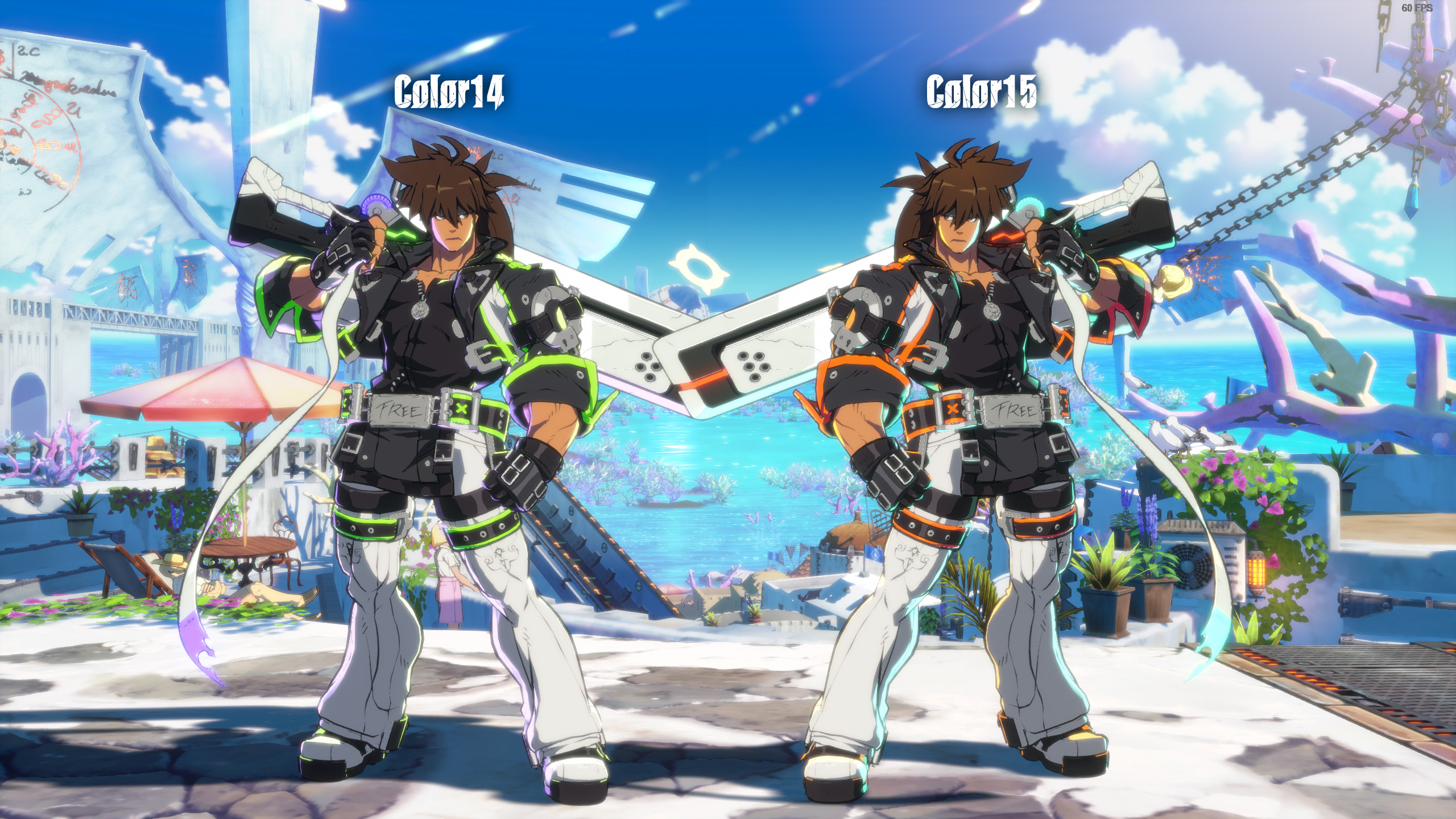 Darker Skin Tone for Sol Badguy Mod for GUILTY GEAR -STRIVE- | GGST Mods