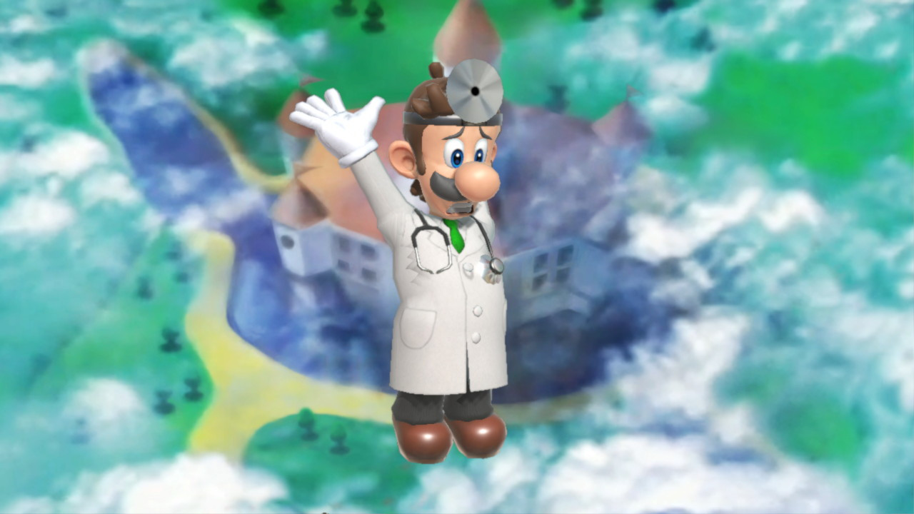 Dr. Luigi (over Dr. Mario) Mod for Super Smash Bros. Ultimate | SSBU Mods