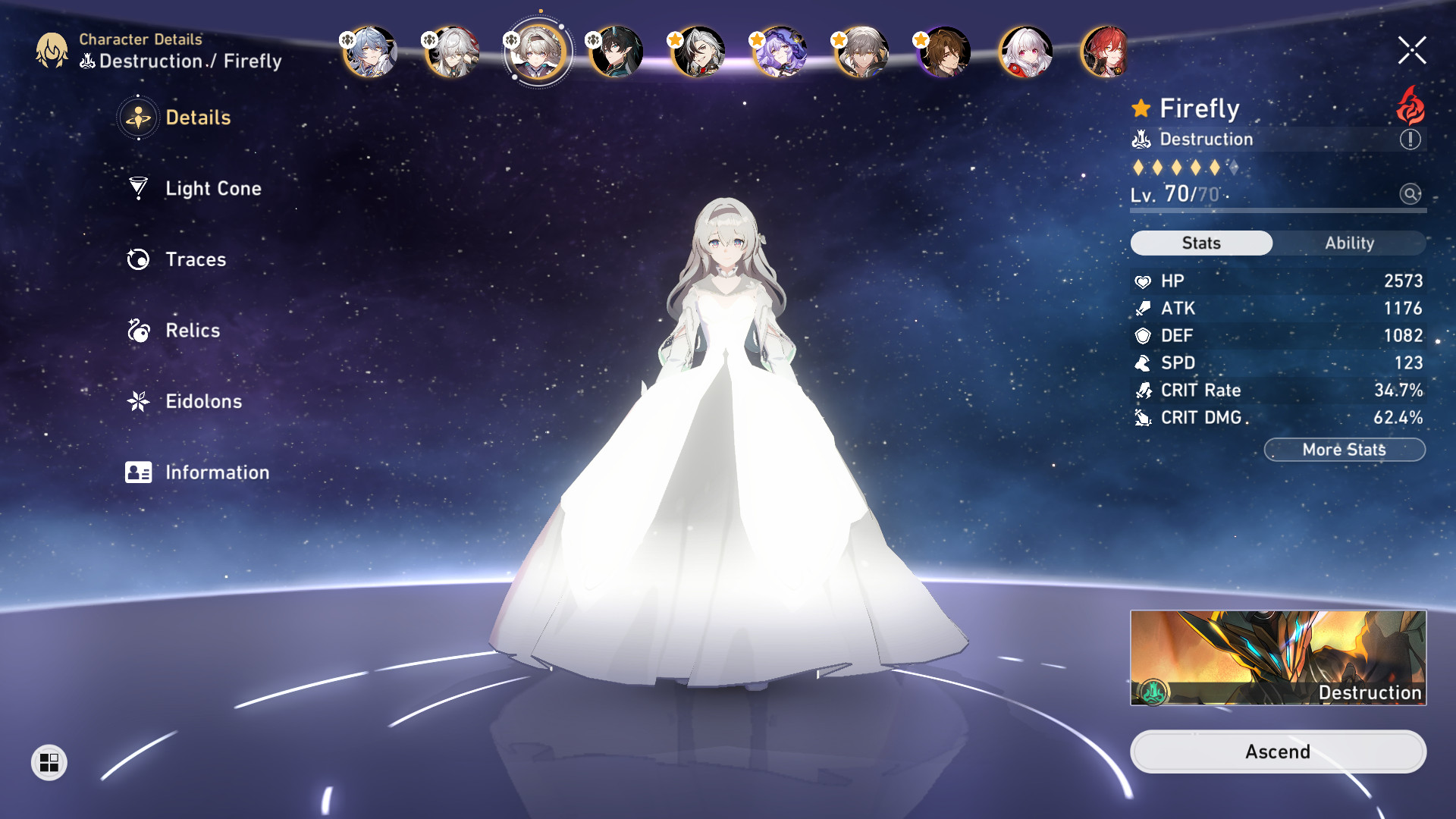 Firefly princess mod Mod for Honkai Star Rail | HSR Mods
