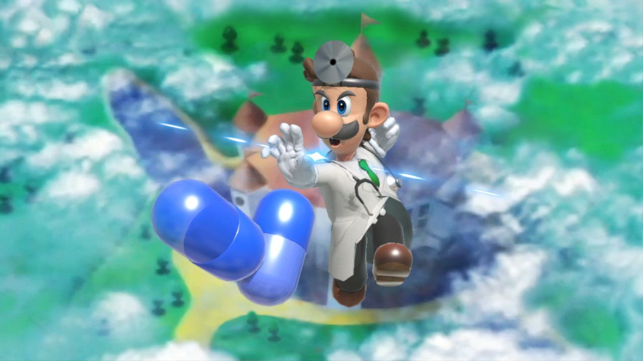 Dr. Luigi (over Dr. Mario) Mod for Super Smash Bros. Ultimate | SSBU Mods
