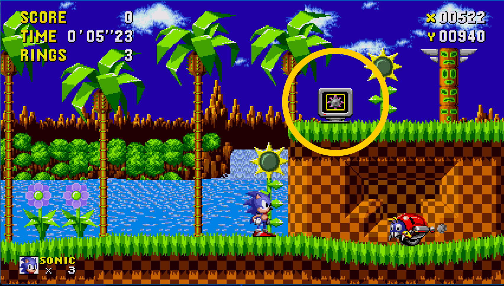 Spike Shield in Sonic Forever Mod for Sonic the Hedgehog Forever | S1F Mods