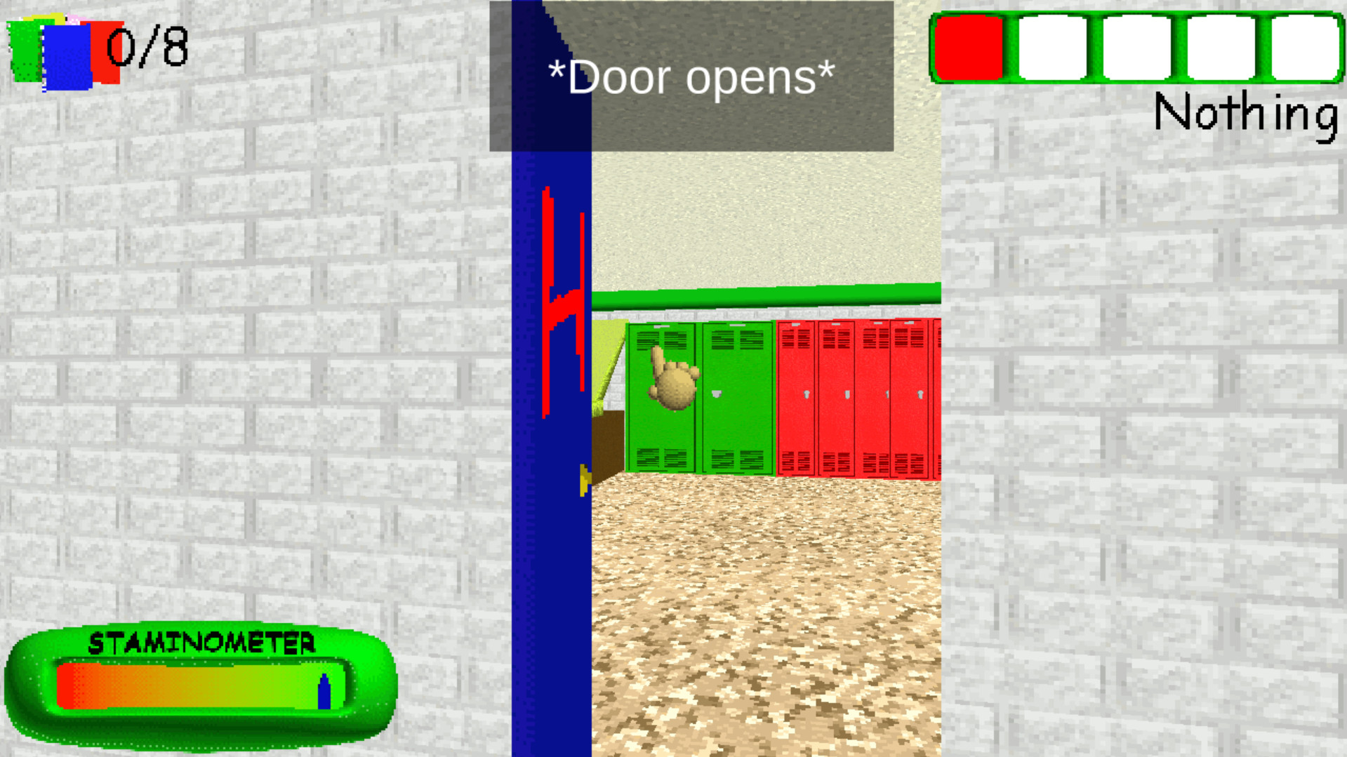 the hallway Mod for Baldi's Basics | Baldi Mods