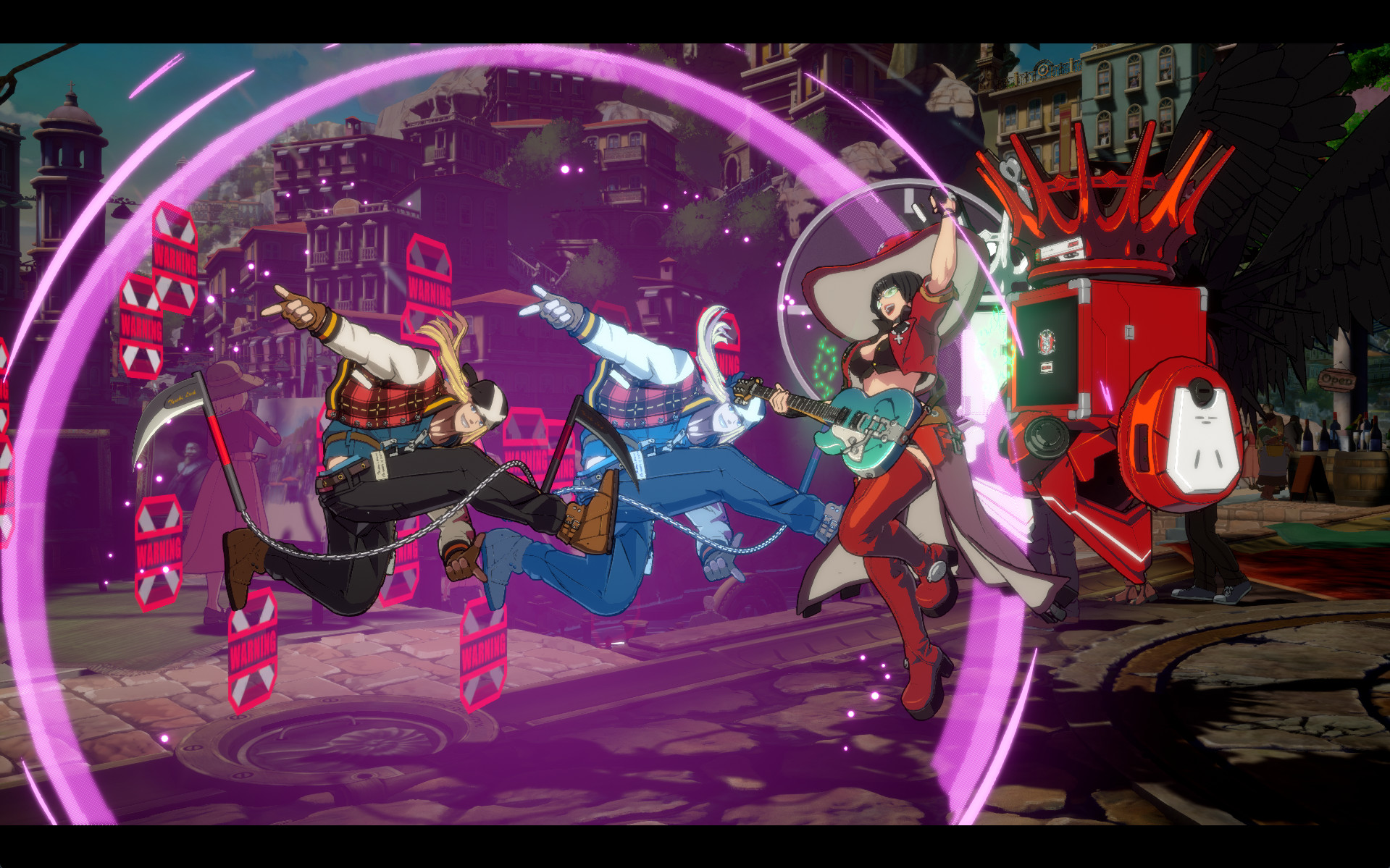 SA1 Pose Over Axl's Roman Cancel Mod for GUILTY GEAR -STRIVE- | GGST Mods