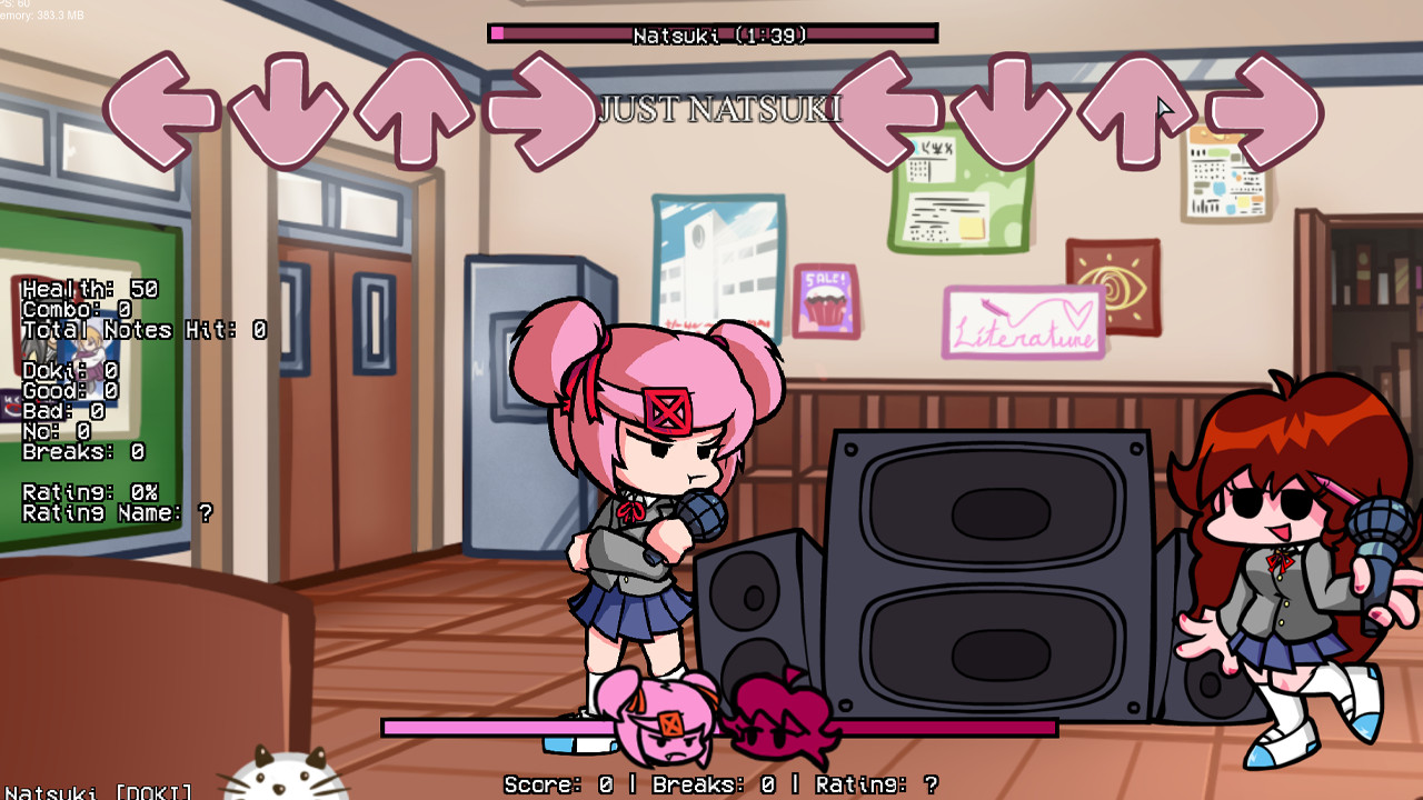 FNF: JUST NATSUKI MOD (HAPPY BIRTHDAY NATSUKI) Mod for Friday Night ...