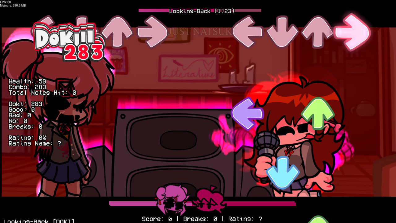 FNF: JUST NATSUKI MOD (HAPPY BIRTHDAY NATSUKI) Mod for Friday Night ...