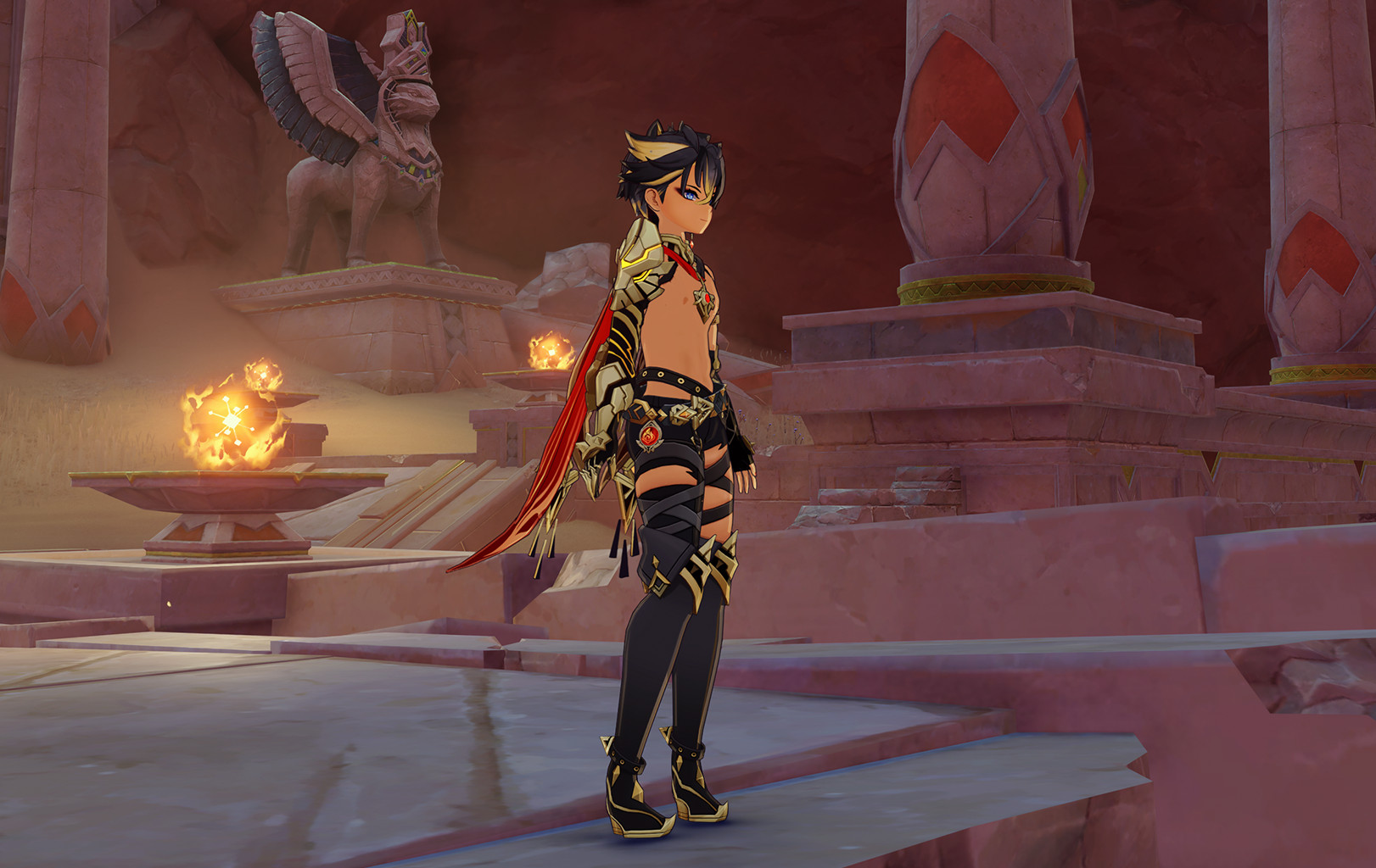 Male Dehya Genderswap Mod for Genshin Impact | GI Mods