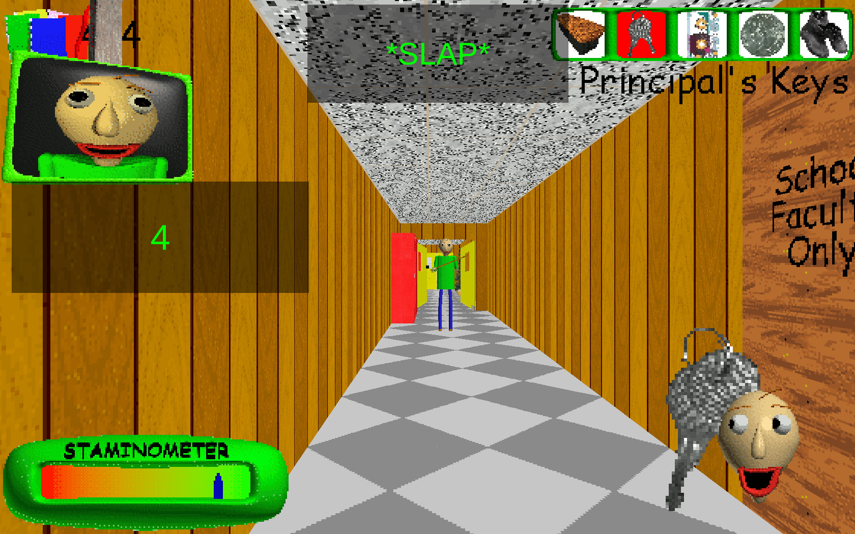 [0.13+]Item Holding Mod for Baldi's Basics | Baldi Mods