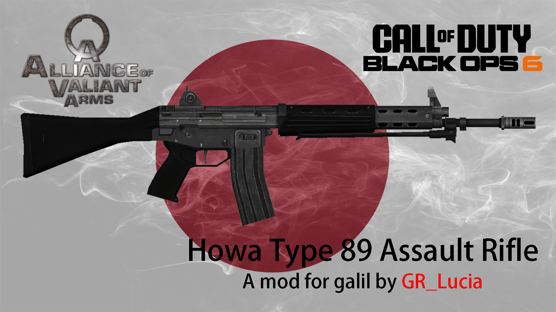 Howa Type 89 Assault Rifle on BO6 Animation Mod for Counter-Strike 1.6 ...