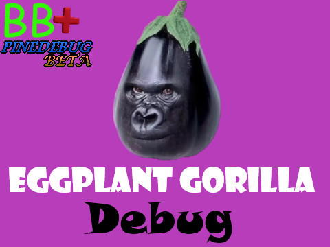 Eggplant Gorilla PineDebug Theme Mod for Baldi's Basics | Baldi Mods
