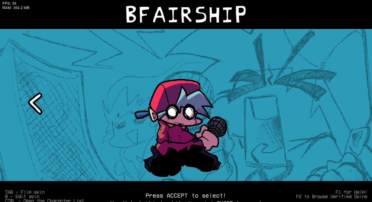 playable bf airship and defeat Mod for Friday Night Funkin' | FNF Mods