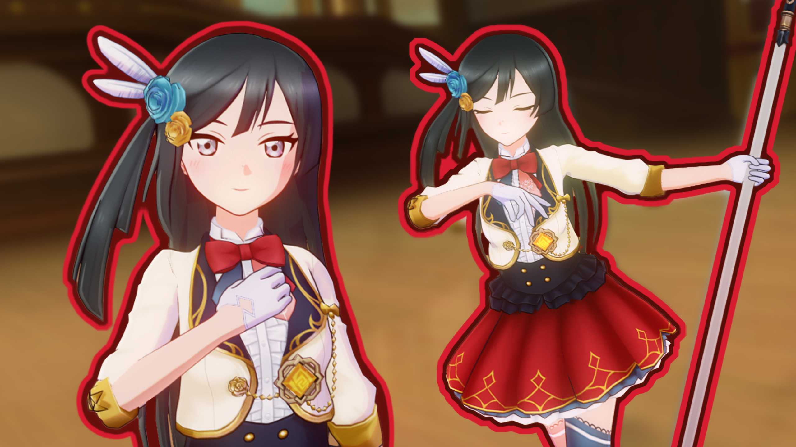 Yuki Setsuna as Yun Jin Mod for Genshin Impact | GI Mods