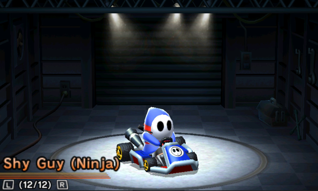 Shy Guy (Ninja) Tour Port Mod for Mario Kart 7 | MK7 Mods