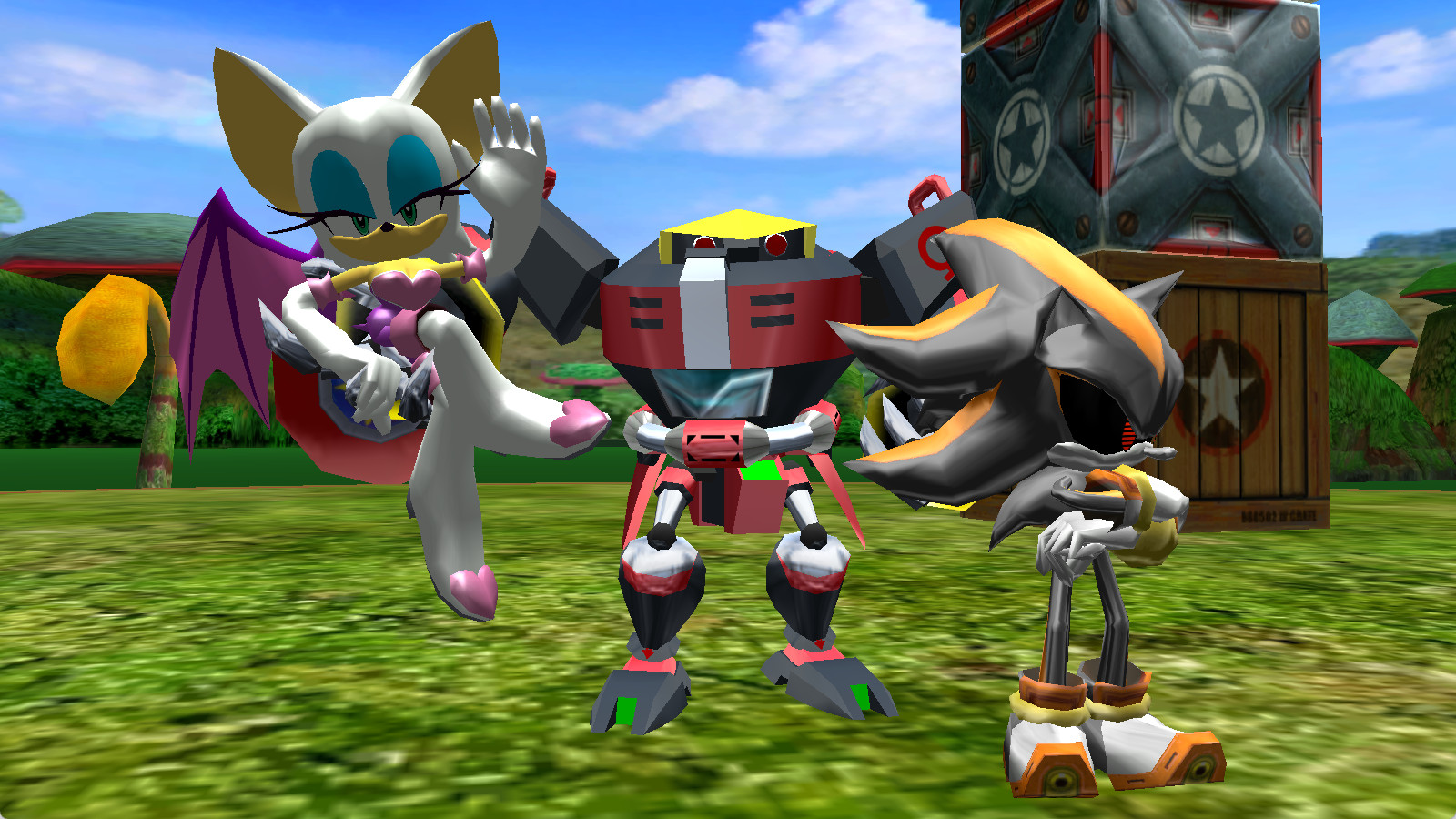 Choose Your Shadow Mod for Sonic Heroes | SH Mods