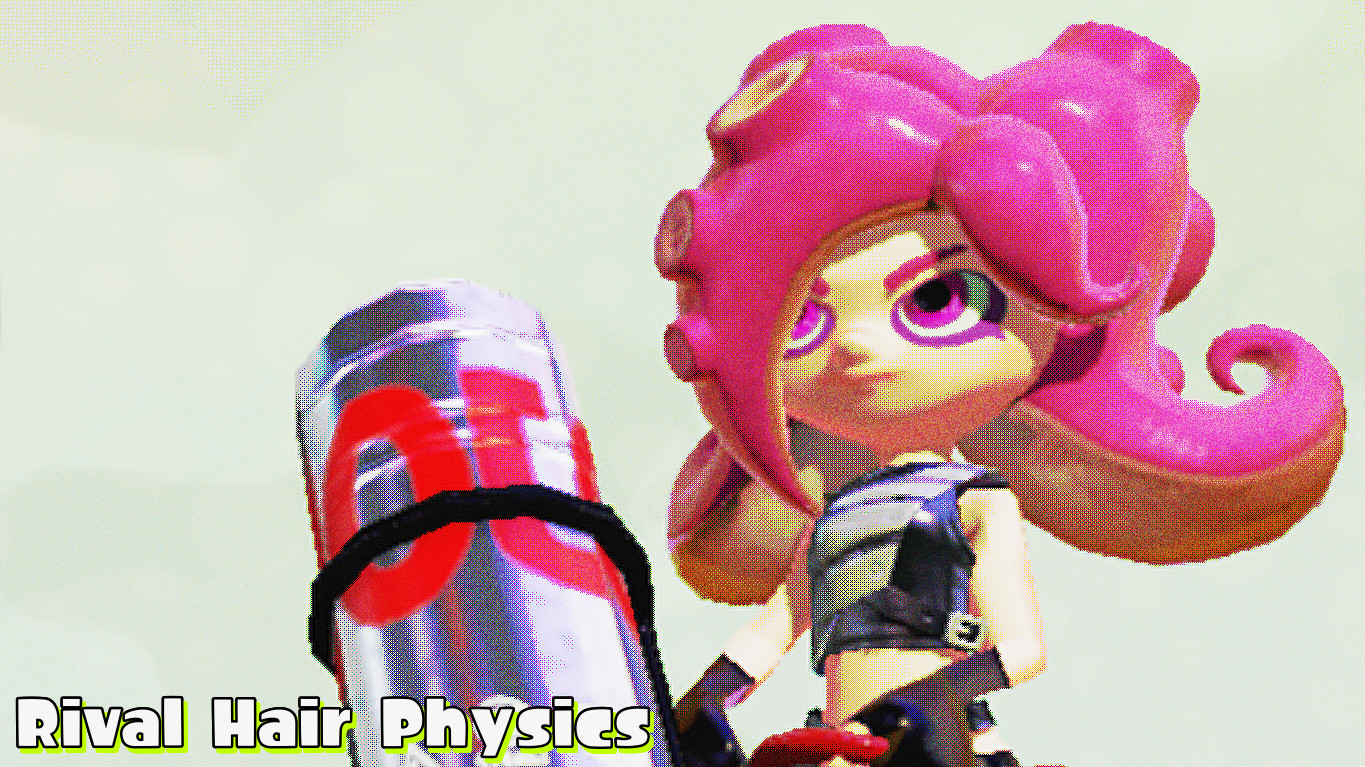 Rival Hair Physics Mod for Splatoon | Splatoon Mods