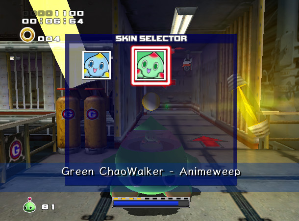Green ChaoWalker Mod for Sonic Adventure 2 | SA2 Mods