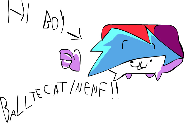Boyfriend Is Cat Mod for Friday Night Funkin' | FNF Mods