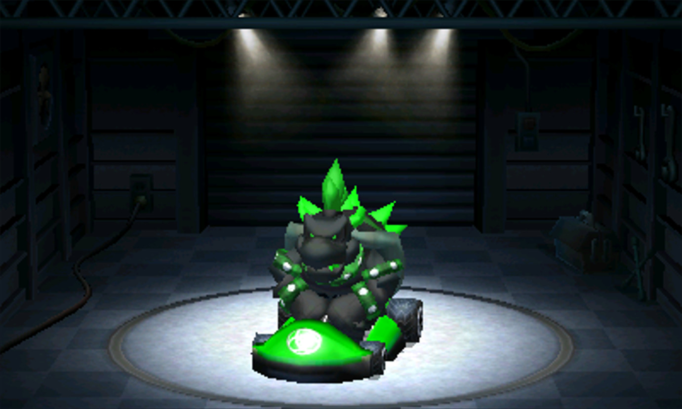 Biohazard Dry Bowser Mod for Mario Kart 7 | MK7 Mods