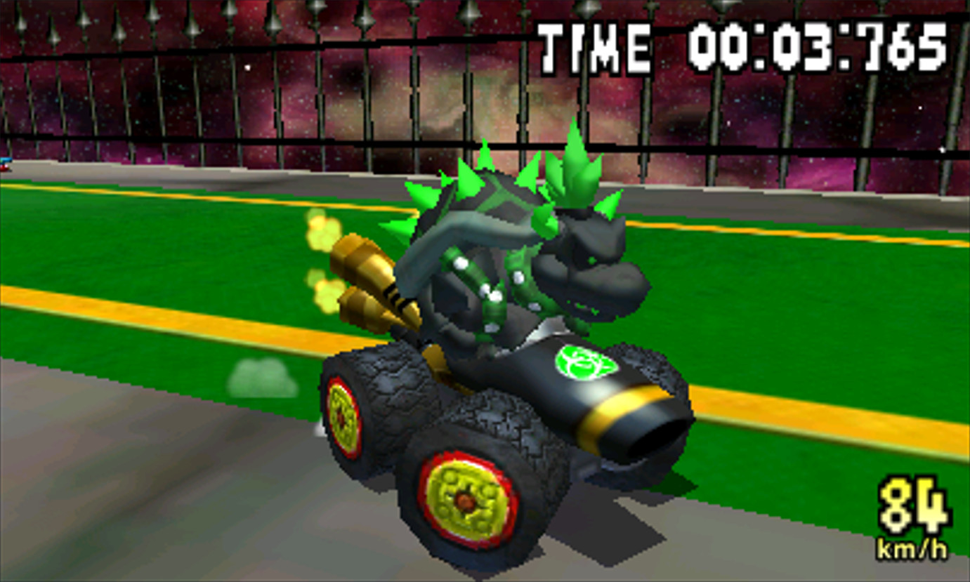 Biohazard Dry Bowser Mod for Mario Kart 7 | MK7 Mods