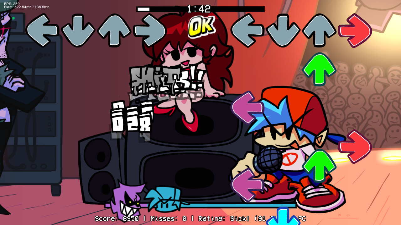 Mario and Luigi Rating System Mod for Friday Night Funkin' | FNF Mods