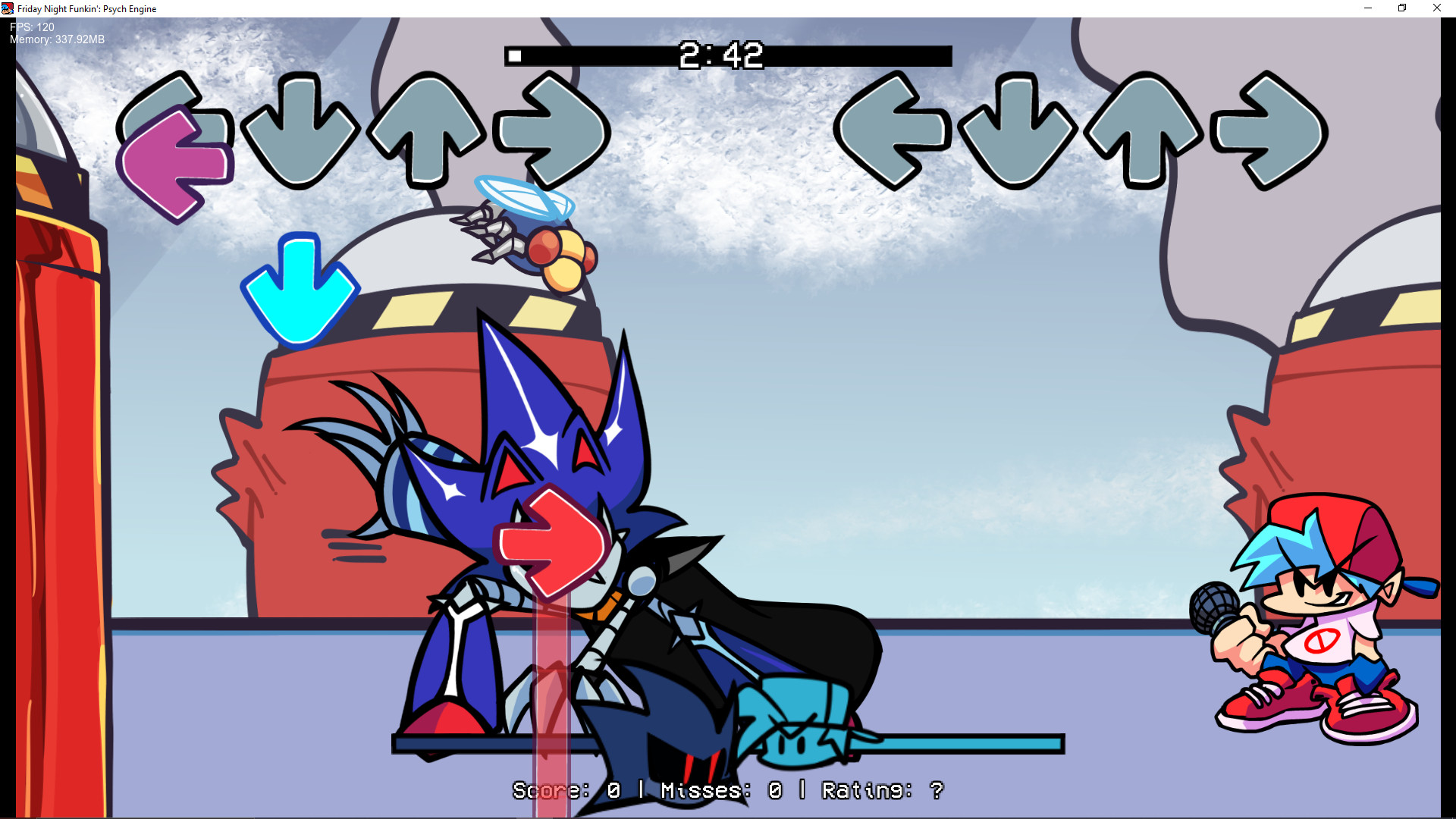 Superior | Vs Neo Metal Sonic Mod for Friday Night Funkin' | FNF Mods