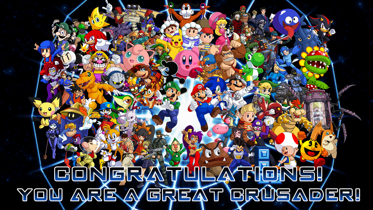 SSBC 0.9.5 Congratulations Arts for CMC+ Mod for Super Smash Bros. Crusade | SSBC Mods