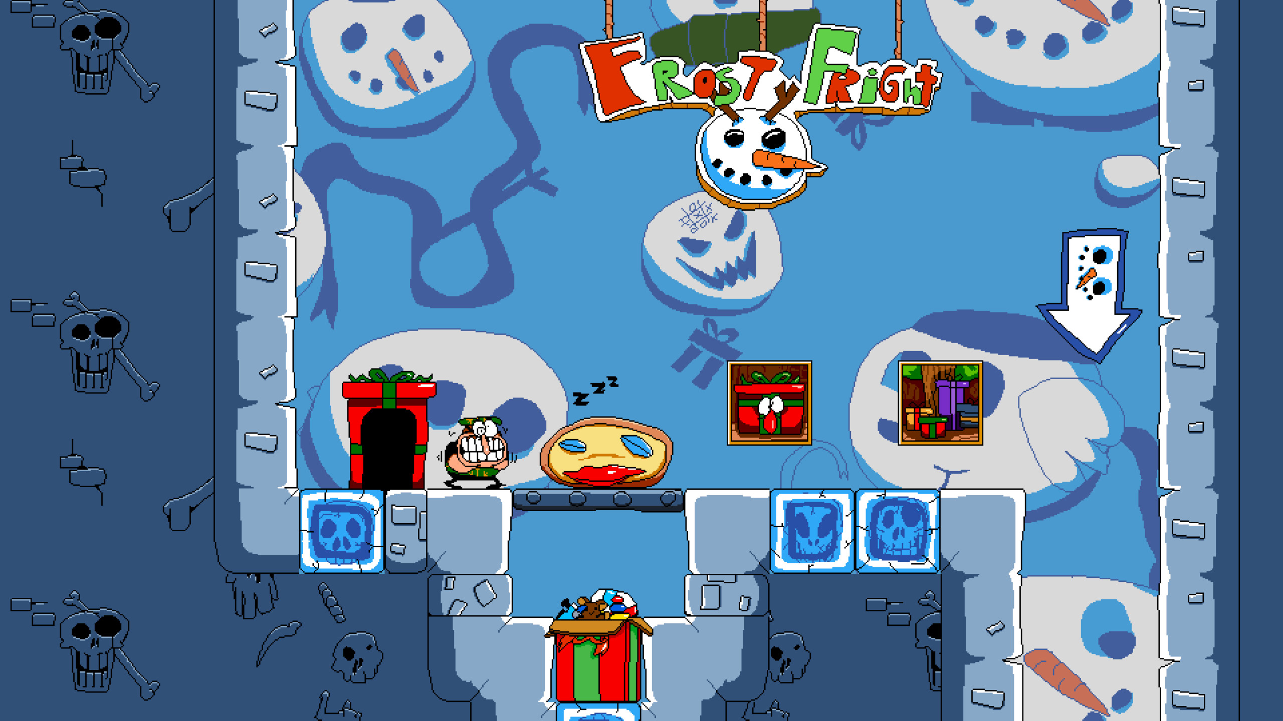 Frosty Fright Legacy edition Mod for Pizza Tower | PT Mods