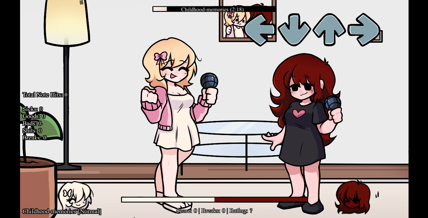 FNF: Childhood Memories Mod for Friday Night Funkin' | FNF Mods