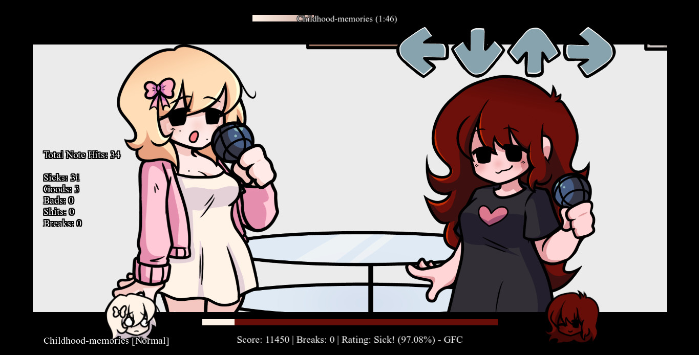 FNF: Childhood Memories Mod for Friday Night Funkin' | FNF Mods