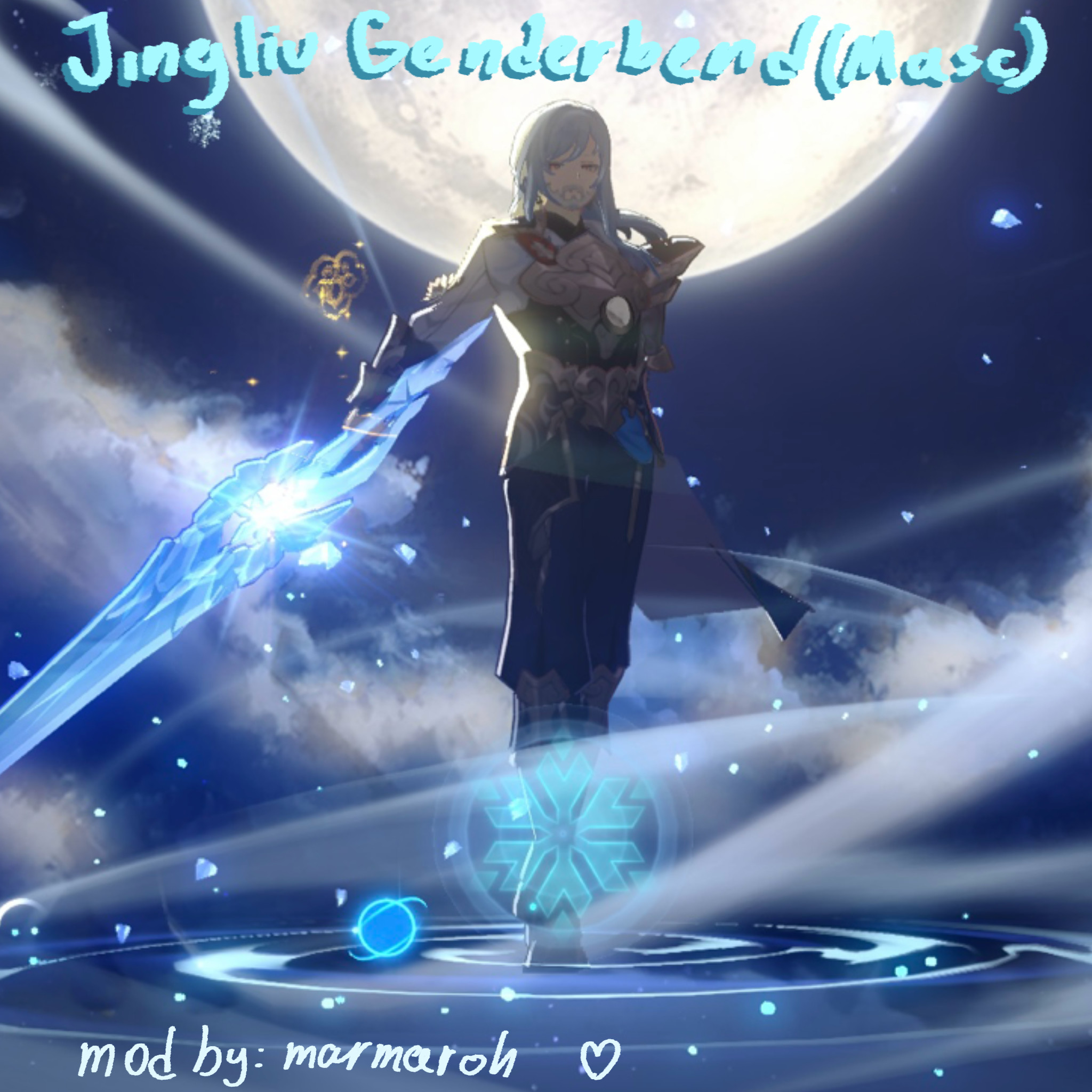 Jingliu Genderbend (Masc) Mod for Honkai Star Rail | HSR Mods
