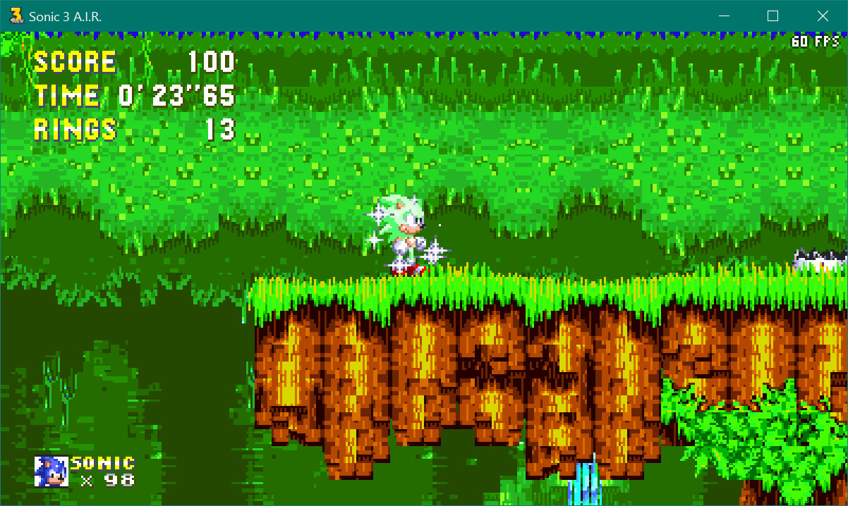 Super Mario Starman Powerup Mod for Sonic 3 A.I.R. | S3AIR Mods