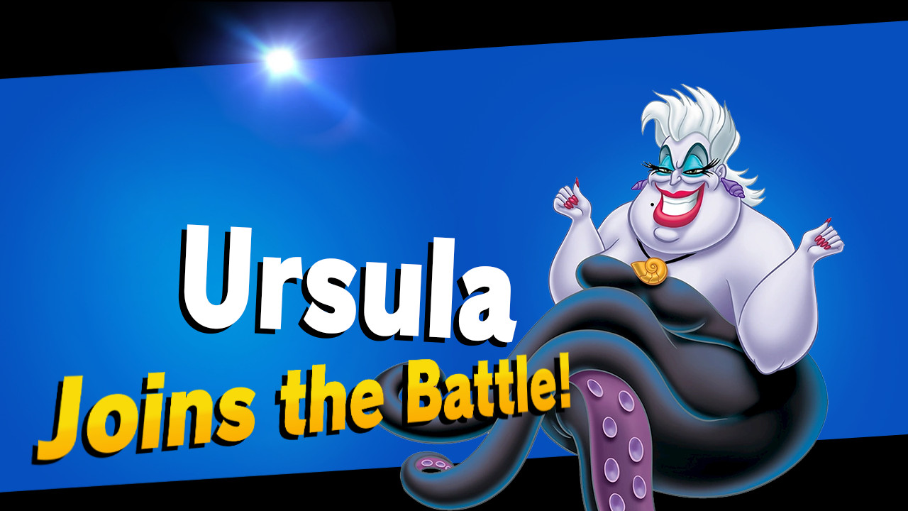 Disney | Ursula over Mewtwo Mod for Super Smash Bros. Ultimate | SSBU Mods