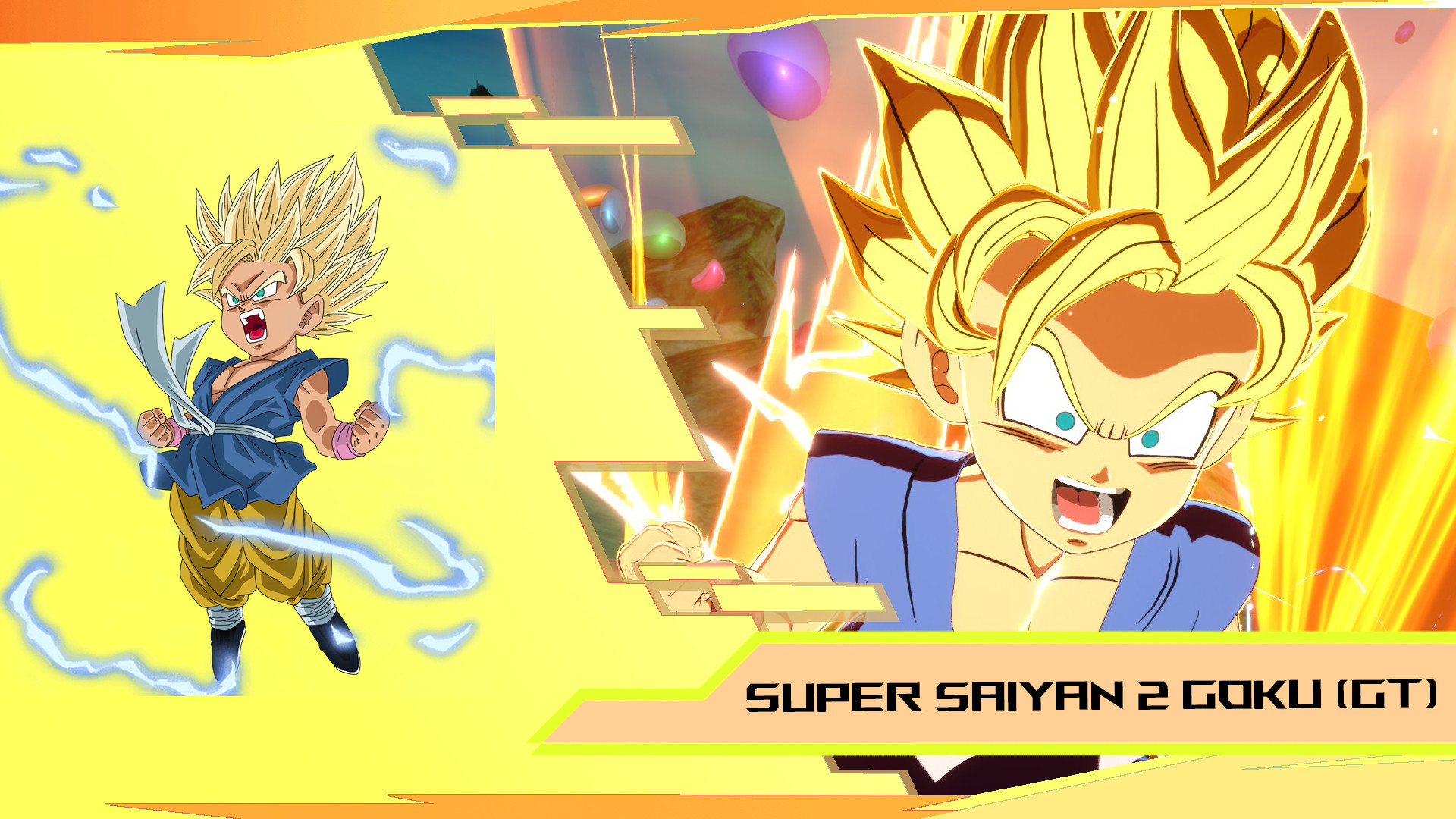 Super Saiyan 2 Goku (GT) Mod for Dragon Ball: Sparking! ZERO | DBSZ Mods