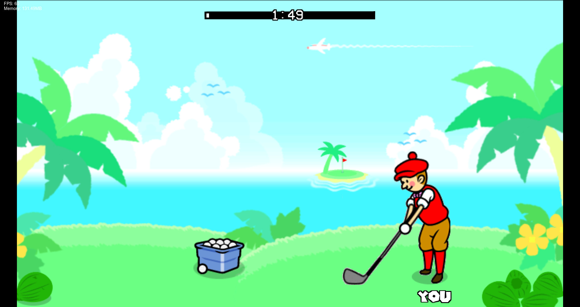 [Cancelled] Rhythm Heaven Golf Mod for Friday Night Funkin' | FNF Mods