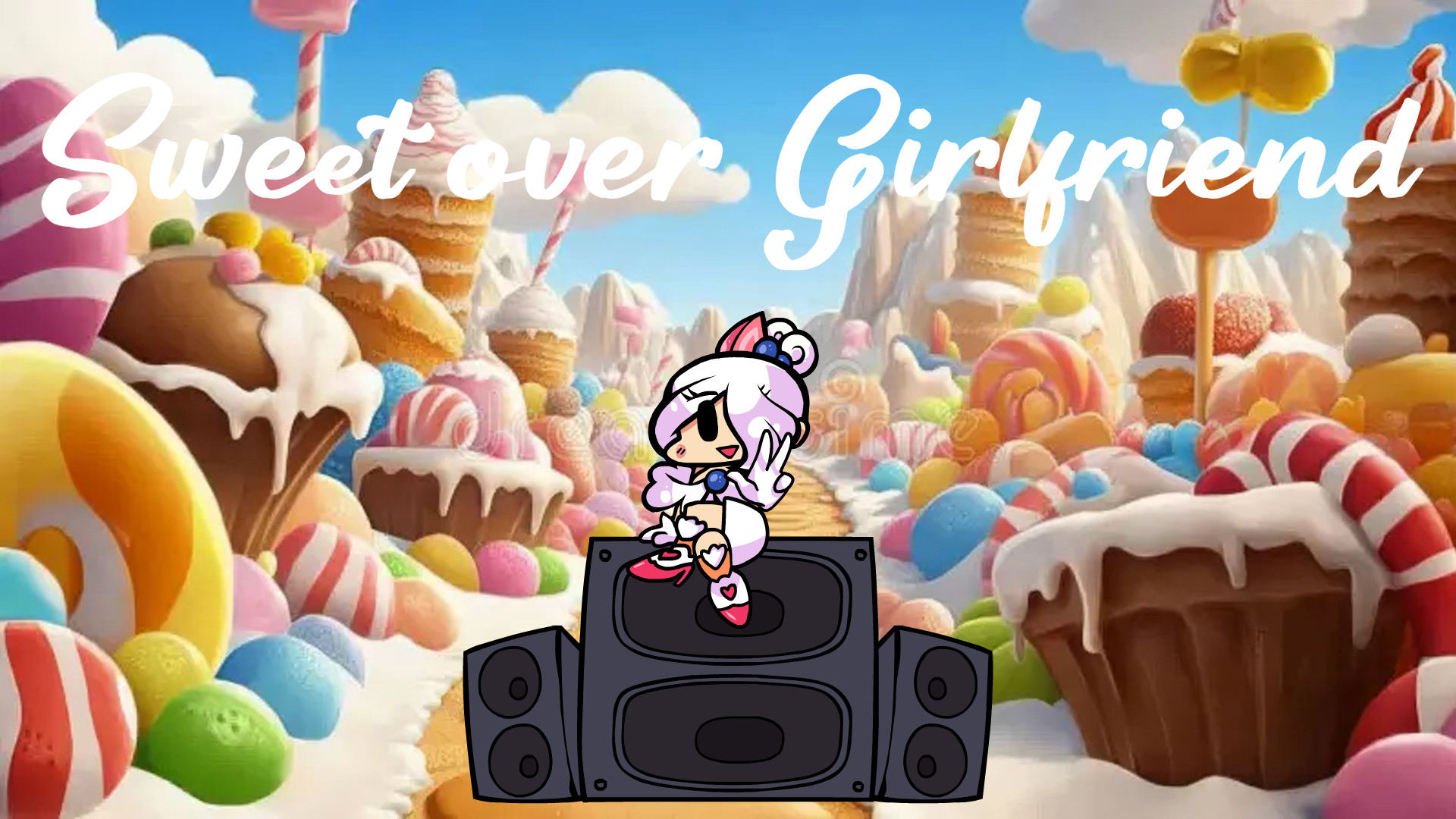 Sweet over Girlfriend + FLA Mod for Friday Night Funkin' | FNF Mods