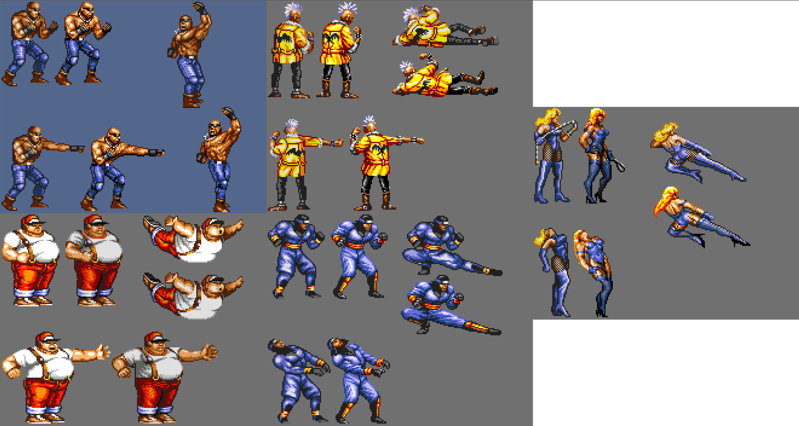 SOR 3 Enemy Pack Mod for Streets of Rage 4 | SOR4 Mods