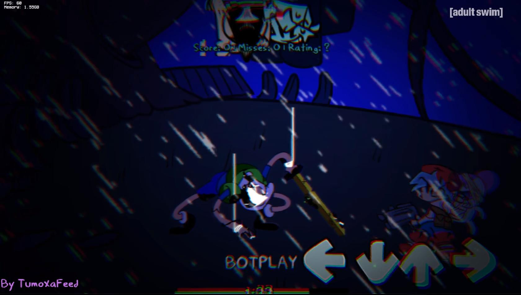 Fallen Hero Retake Charted Mod for Friday Night Funkin' | FNF Mods