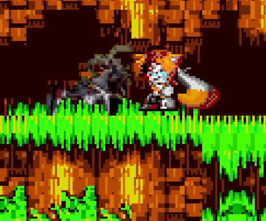 Sonic.OMT Tails Demon Over Mephiles Mod for Sonic 3 A.I.R. | S3AIR Mods