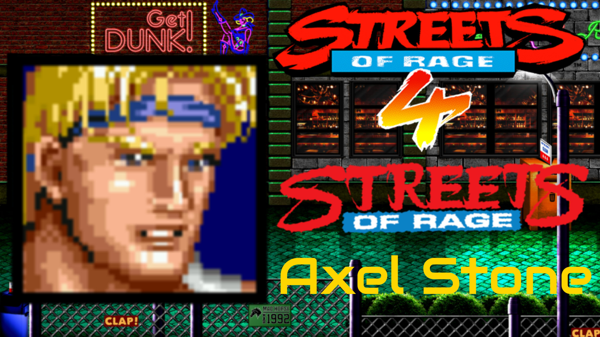 BKM SOR1 Axel Mod Mod for Streets of Rage 4 | SOR4 Mods