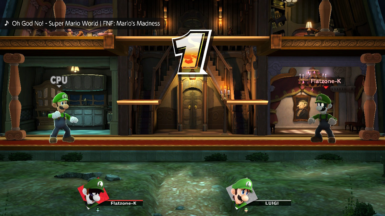 Luigi's Mansion | FNF - BETA Luigi Mod for Super Smash Bros. Ultimate ...