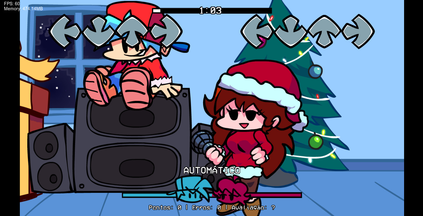 Playable Christmas Girlfriend + FLA Mod for Friday Night Funkin' | FNF Mods