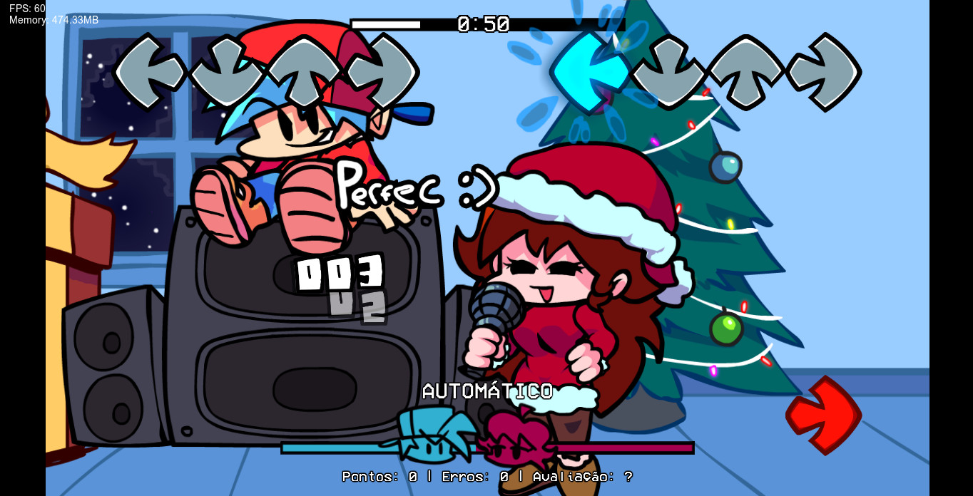 Playable Christmas Girlfriend + FLA Mod for Friday Night Funkin' | FNF Mods