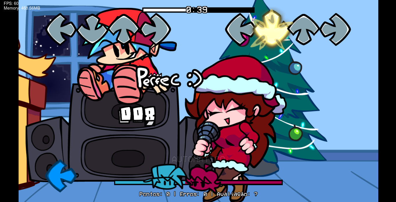 Playable Christmas Girlfriend + FLA Mod for Friday Night Funkin' | FNF Mods