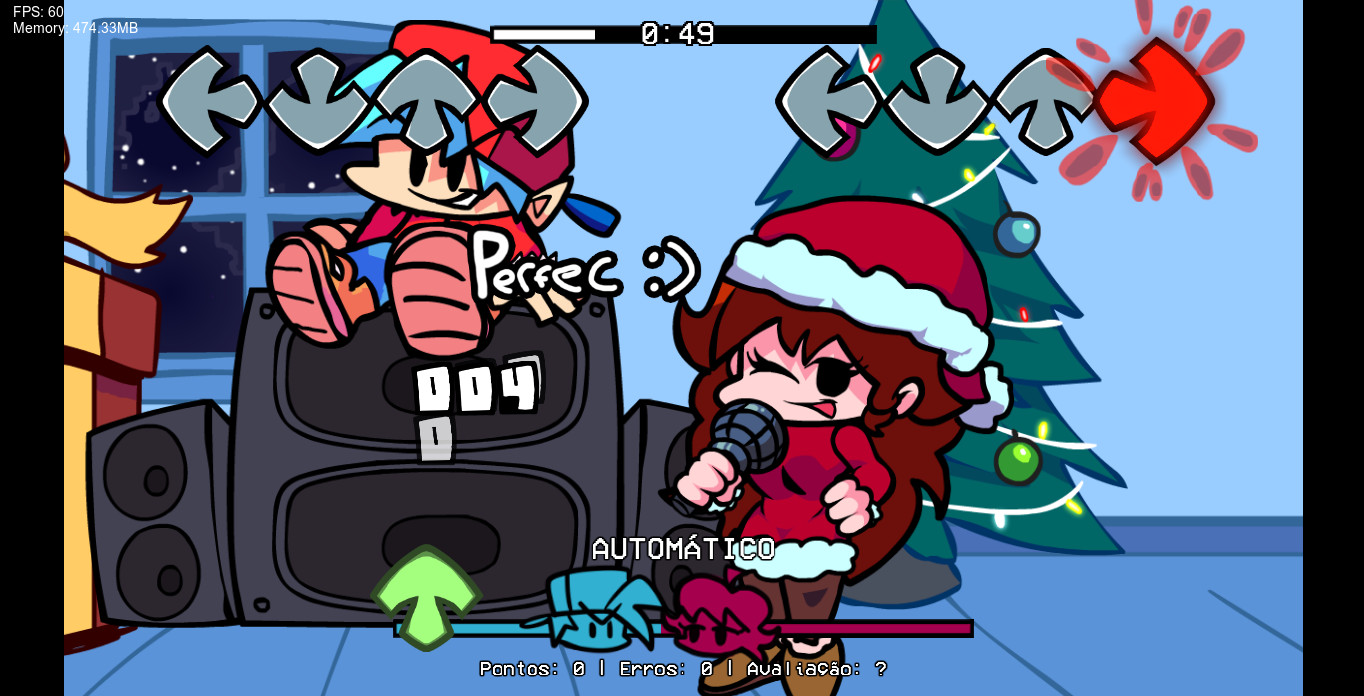 Playable Christmas Girlfriend + FLA Mod for Friday Night Funkin' | FNF Mods