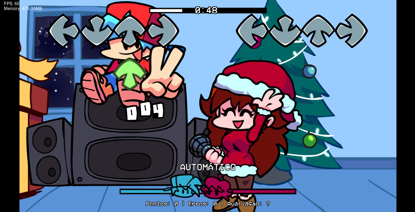 Playable Christmas Girlfriend + FLA Mod for Friday Night Funkin' | FNF Mods