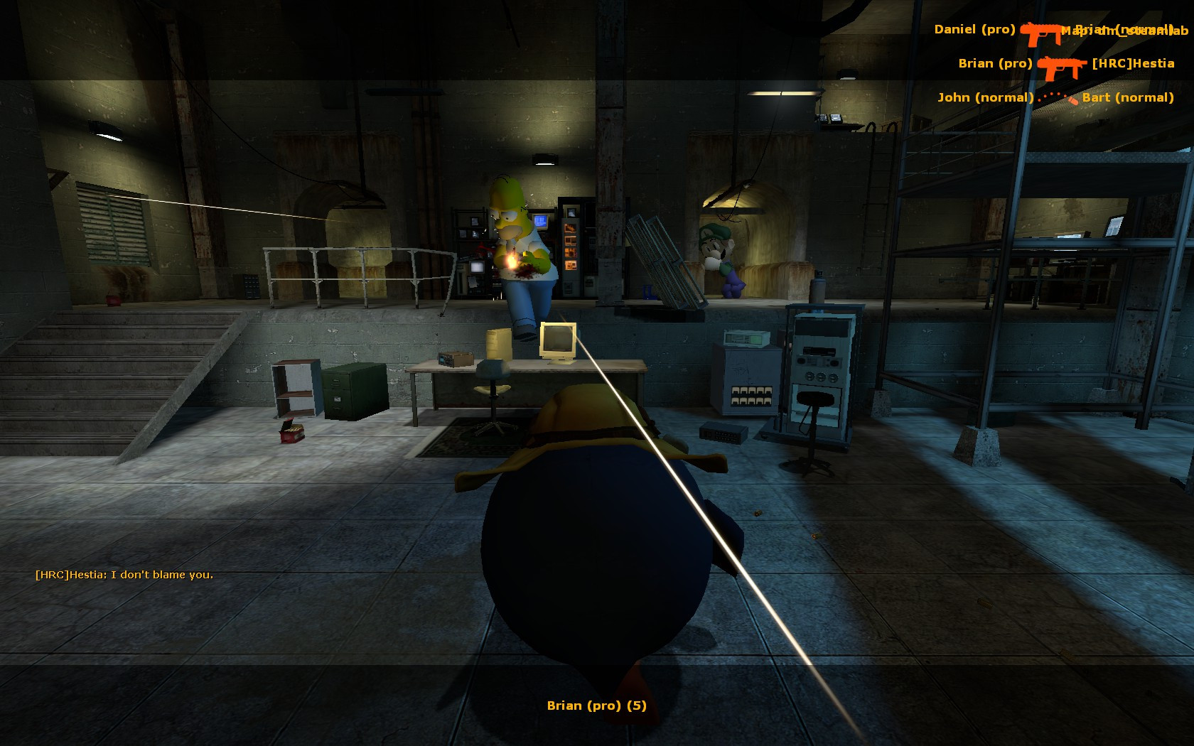 Pin over male_09 Mod for Half-Life 2: Deathmatch | HL2:DM Mods