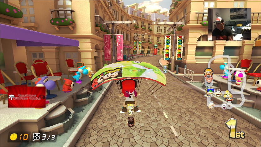 Yoshi Mario Tennis Aces Glider mod MK8D Mod for Mario Kart 8 Deluxe | MK8D Mods