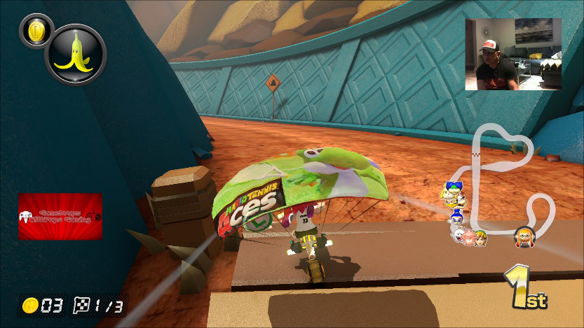 Yoshi Mario Tennis Aces Glider mod MK8D Mod for Mario Kart 8 Deluxe | MK8D Mods