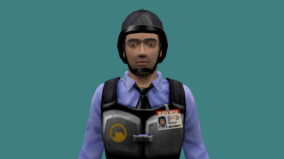 Improved Barney Calhoun Induction Model Mod for Half-Life | HL Mods