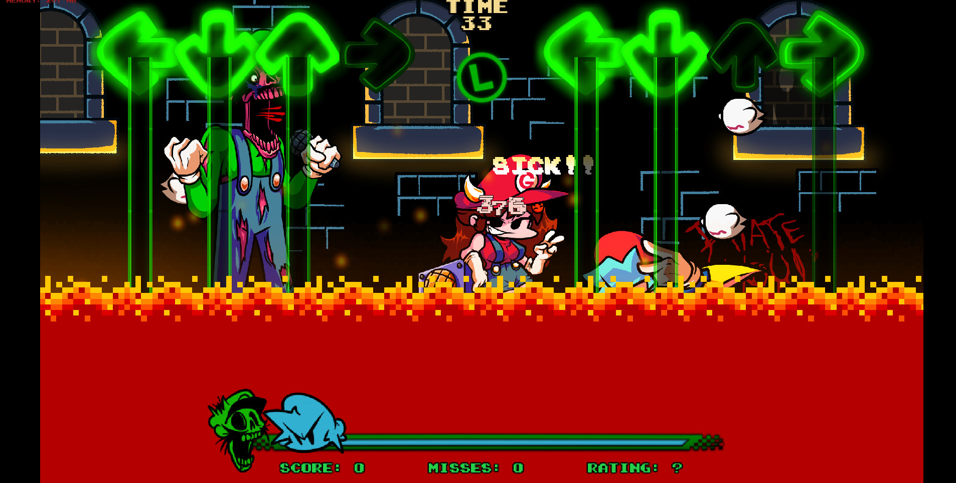 FNF: Mario's Madness V2 Kaizo Mode Mod for Friday Night Funkin' | FNF Mods